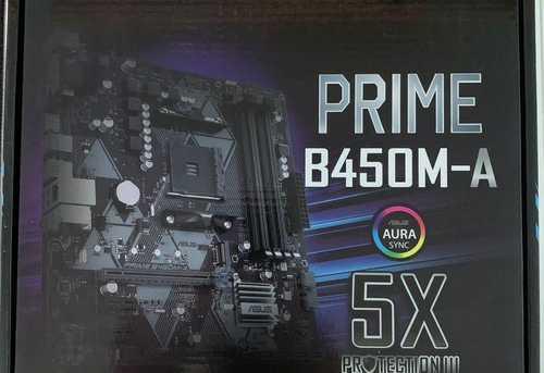 Комплект на метеринской плате Asus Prime B450M-A