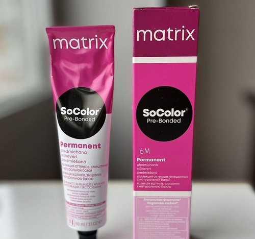 Краска для волос Matrix SoColor, оттенок 6М