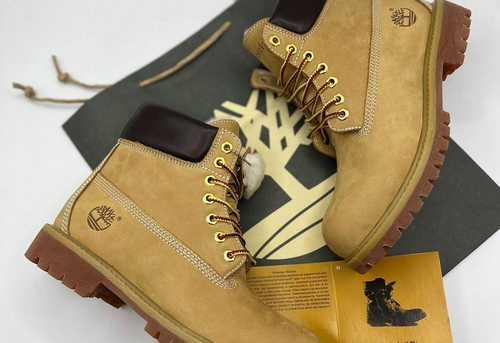 Ботинки timberland с мехом