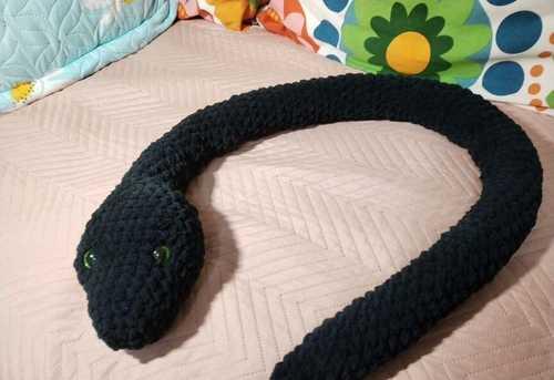Вязаные игрушки змея