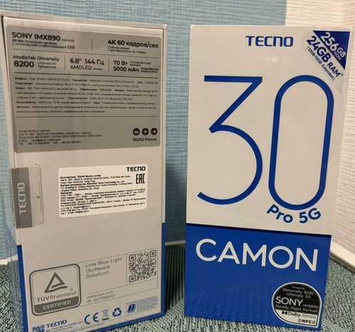 TECNO Camon 30 Pro, 12/256 ГБ