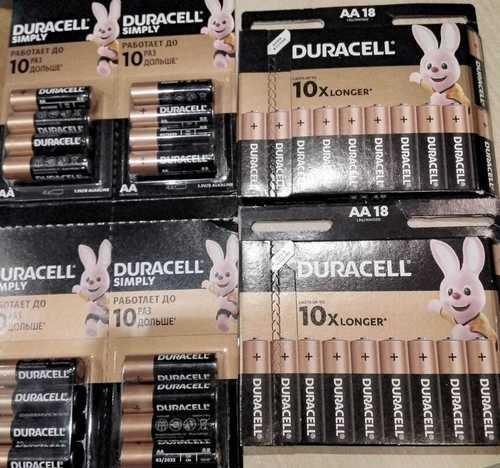 Батарейки v9, AA, duracell, varta,GP,energizer