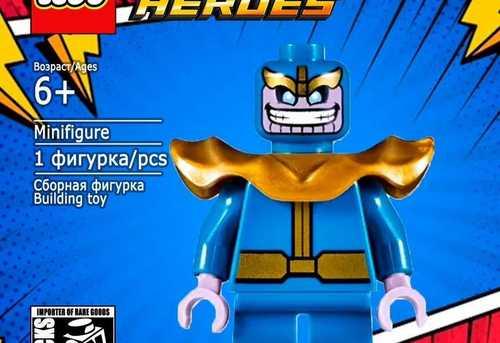 Lego super heroes минифигурка танос sh363