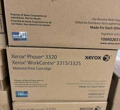 Картридж для Xerox 3320 WC 3315/3325 106R02651