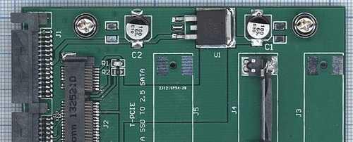 Переходник SSD на 2.5 SATA mini PCI-E