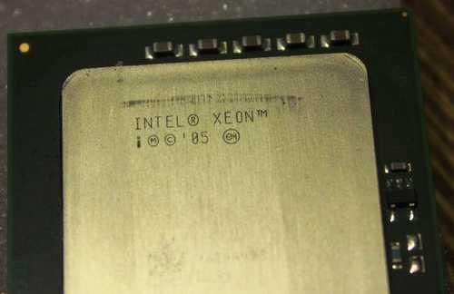Процессор #6 intel xeon 3400DP/2M/800