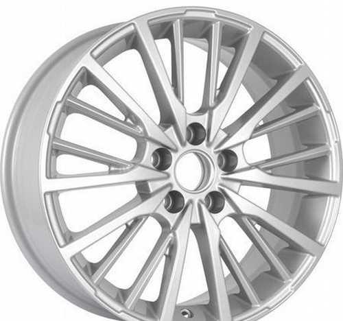 KDW KD1740 : 7x17 5*108 Et:33 Dia:60,1 Silver Painted
