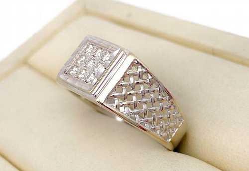 Золотое кольцо с бриллиантами 585пр. размер: 19,7