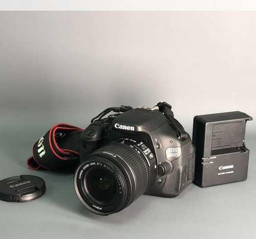 Canon 600D Kit 18-55mm IS II 2.000 кадров