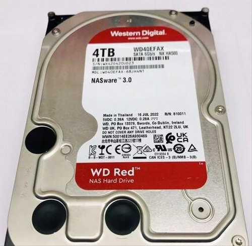 Накопитель hdd wd 4tb sata3