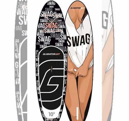 SUP Board gladiator ART 10.8 черный