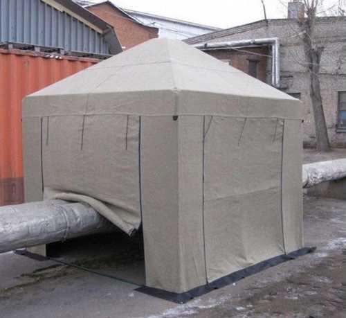 Палатка сварщика 2.5х2.5 (брезент)
