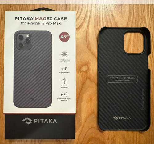 Чехол Pitaka MagEZ Case для iPhone 12 Pro Max