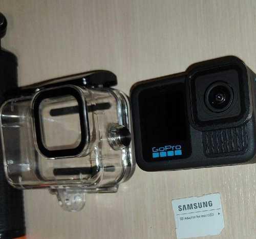 Gopro hero 13 black   Samsung pro 128gb   кейс