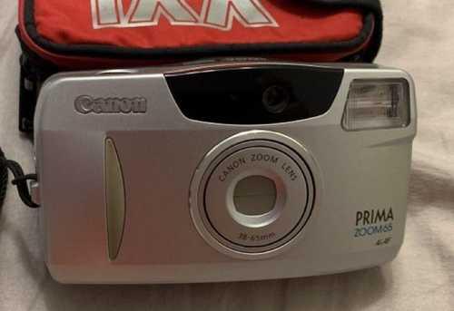 Плёночный фотоаппарат canon prima