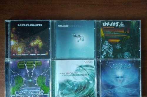 CD диски Psytrance, Rave, House, Trance