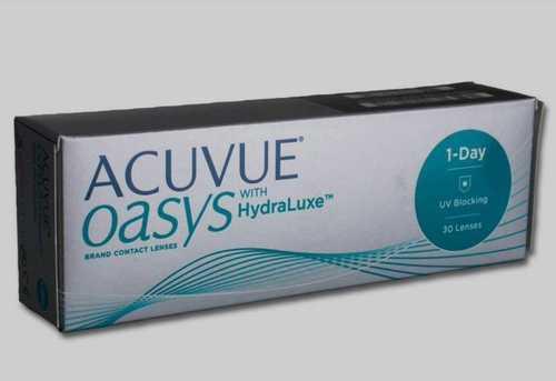 Линзы контактные acuvue oasys однодневные