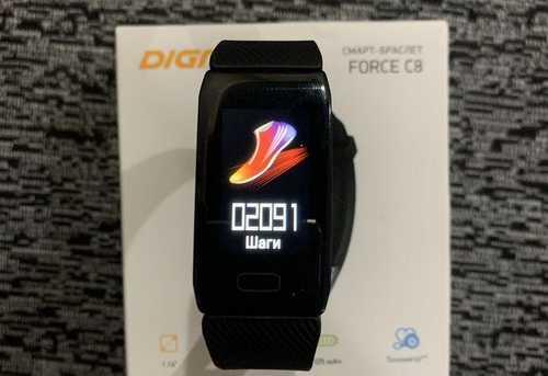 Смарт браслет digma force C8