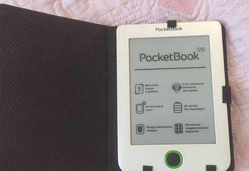 Электронная книга pocketbook 515 с чехлом