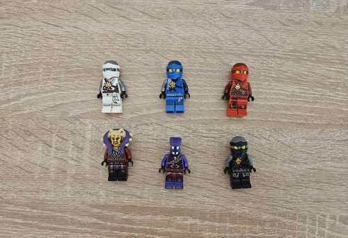 Минифигурки Lego Ninjago из набора 70595