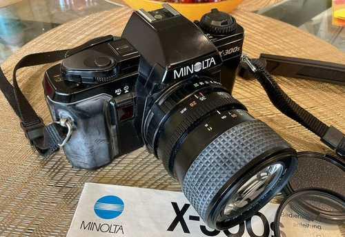 Minolta X 300s с zoom обьективом