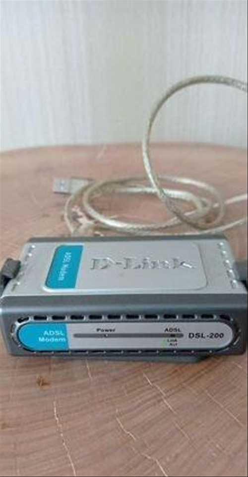 Модем adsl D-Link DSL-200