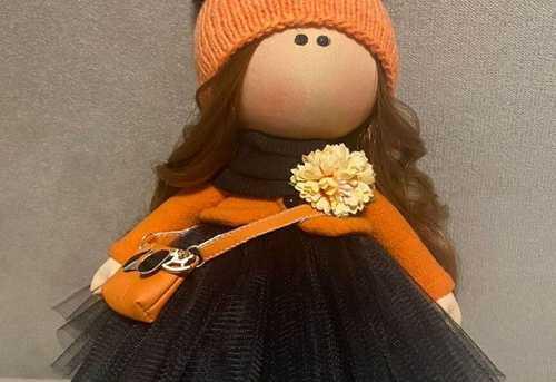 Текстильная интерьерная кукла Фелиция