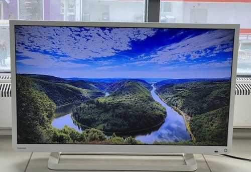 Белый FHD 32" (81 см) Toshiba