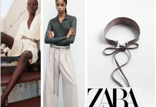 Кожаный ремень Zara