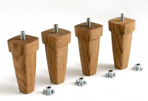 Ножки для мебели деревянные 4шт