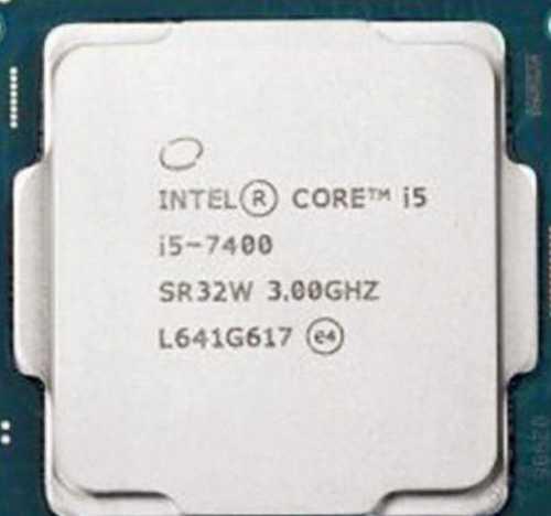 Процессор intel core i5 7400