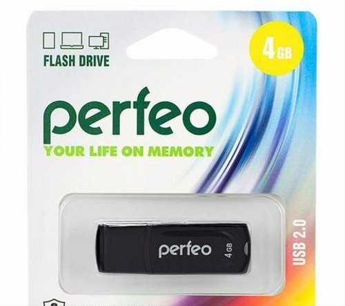 Флешка USB 4GB 2.0 Perfeo C09 Black