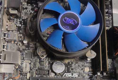 Материнская плата LGA 1151 Asus h110m plus