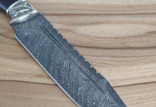 Нож охотничий из Дамасской стали