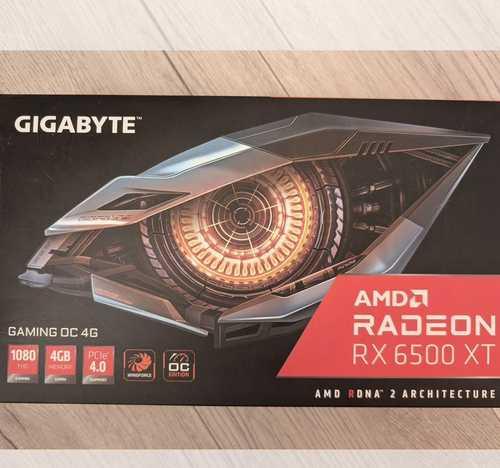 Видеокарта gigabyte rx 6500 xt