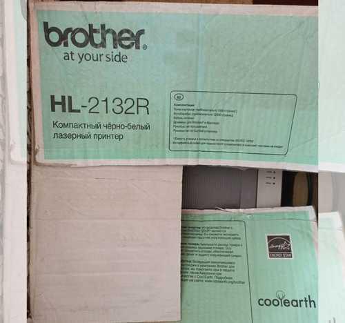 Принтер лазерный brother HL-2132 R