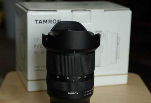 Tamron 17-28mm F2.8 Di III RXD Sony FE