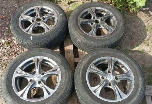 Комплект колёс R15, 4x114.3 Alutec KBA45748