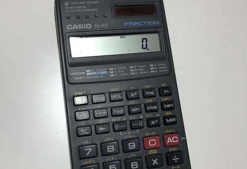 Инженерный калькулятор casio fx-901