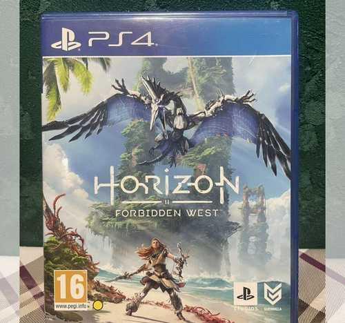Horizon forbidden west ps4 диск