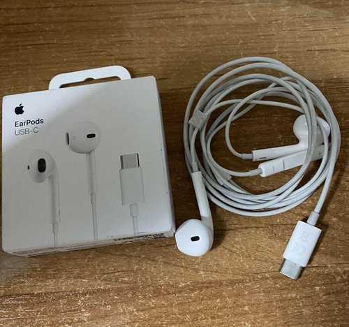 Наушники apple earpods lightning