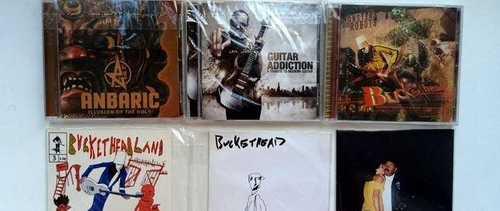 Cd диски фирменные, Satriani, Malmsteen Buckethead