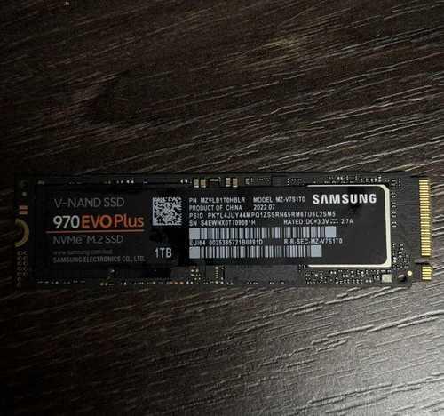 Ssd M2 samsung 970 evo plus 1tb