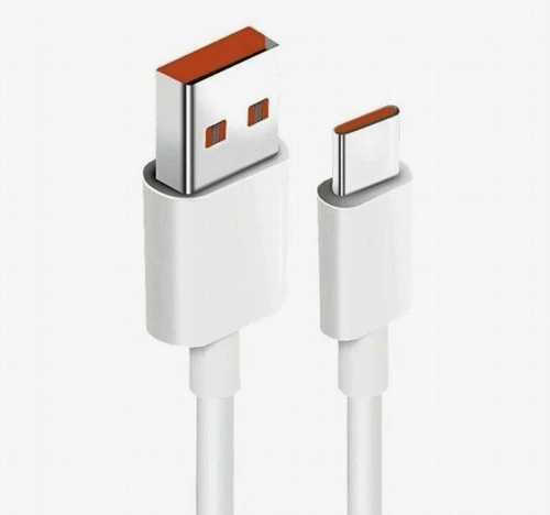 USB Кабель Xiaomi 6A Type-C Fast Cable 100cm