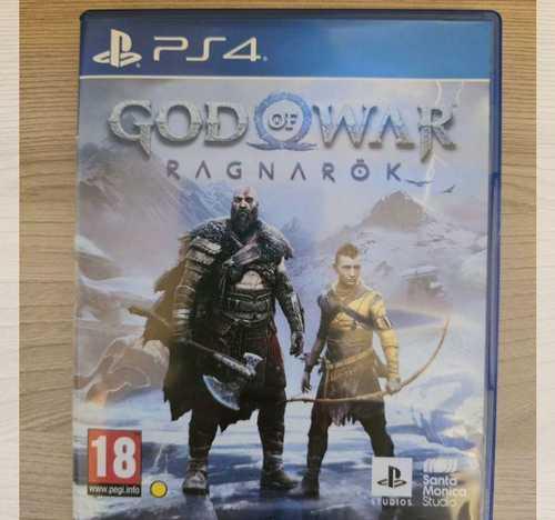 Игра god of war ragnarok ps4 диск