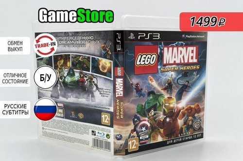 Б/у lego Marvel Super Heroes (PS3, русские субтитр