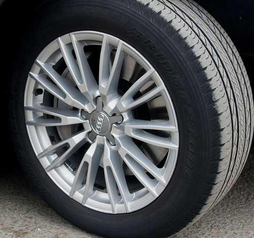 Диски Audi A8 S8 4H R18, резина Bridgestone Dueler