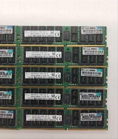 Серверная DDR4 Hynix 2133Mhz 32 ecc HP 752372-081