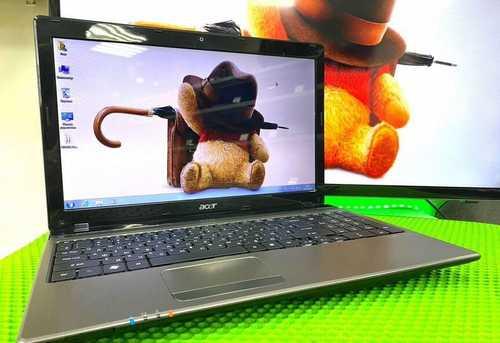 Ноутбук Acer с видеокартой GeForce GT 520M 2Gb