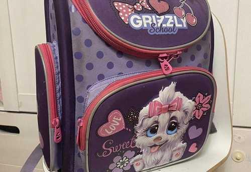 Рюкзак школьный grizzle для девочки